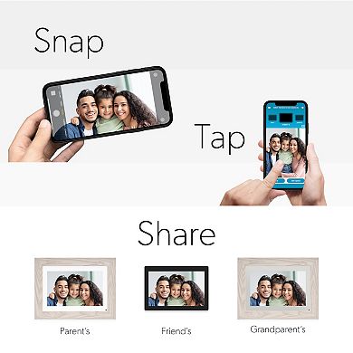 Simply Smart Home PhotoShare 10.1" Smart Digital Picture Frame