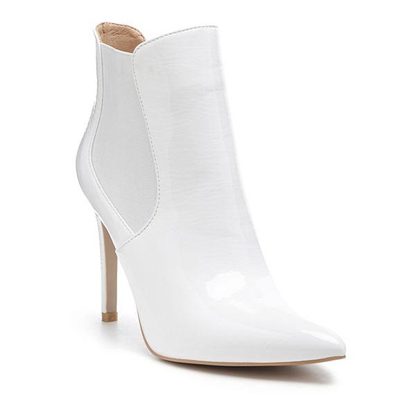 Rag & Co Molina Women's Leather High Heel Chelsea Boots