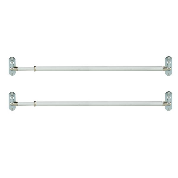 Rod Desyne Round Sash Rod 48"-84" 2-pack Set