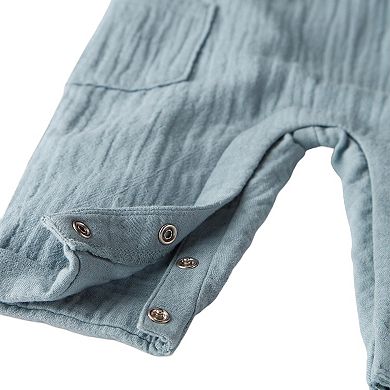 Baby Little Planet by Carter's Organic Cotton Gauze Overalls
