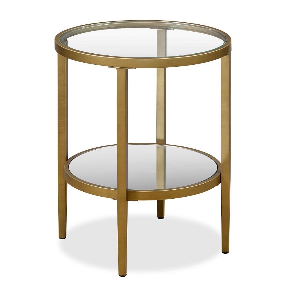 Finley & Sloane Hera 2-Tier Round Side Table