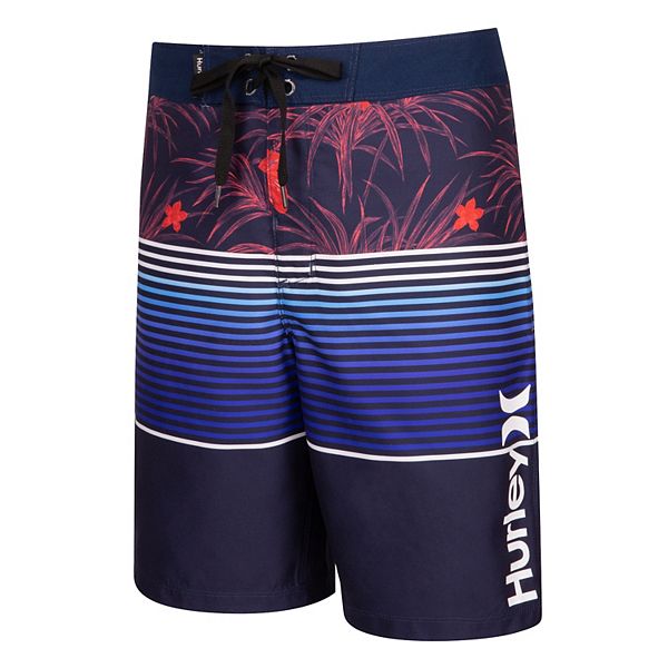 Boys 4-7 Hurley Americana Floral Boardshorts