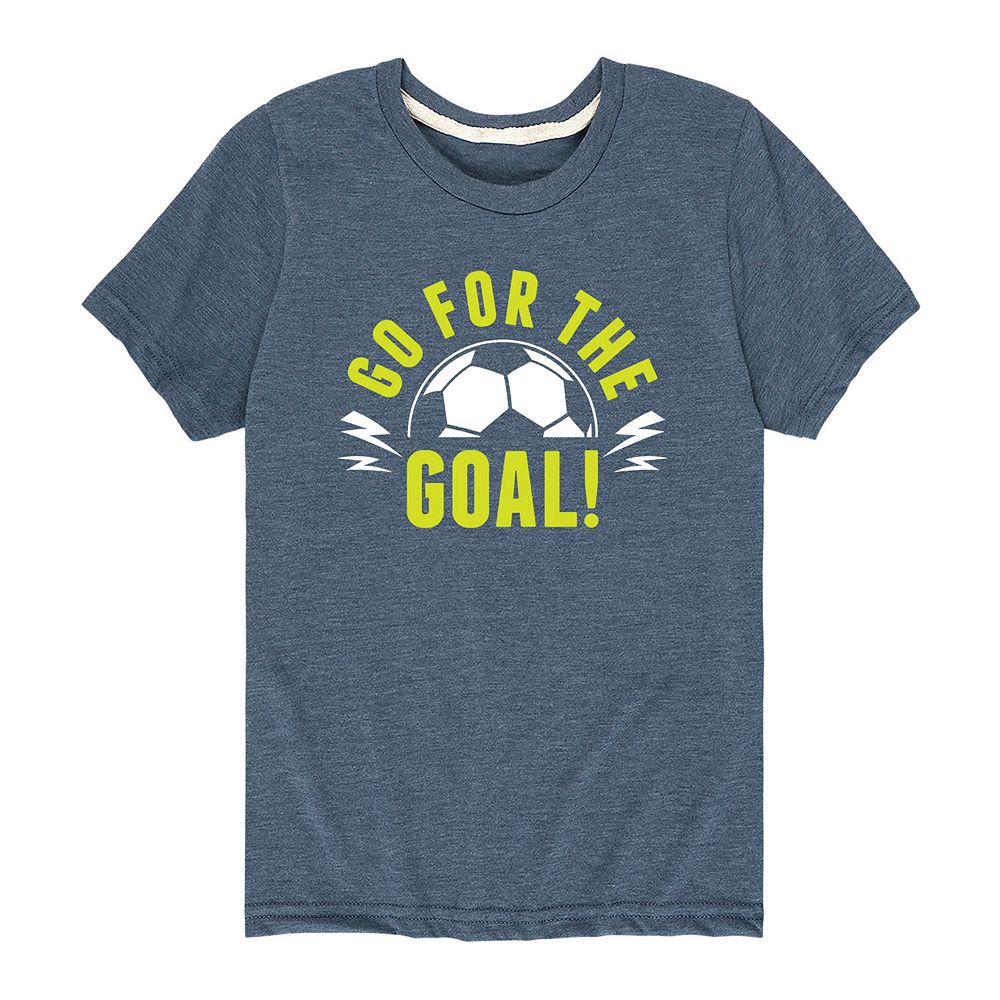 Boys 8-20 Go For The Goal Soccer Graphic Tee