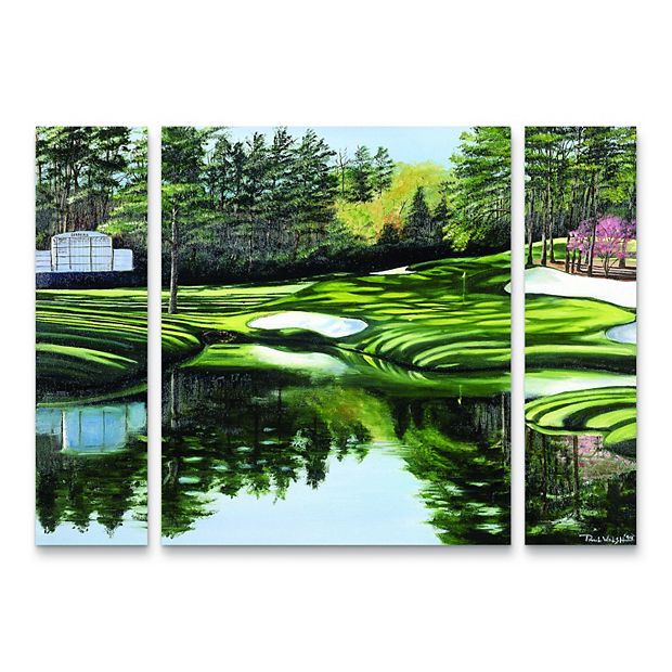 Augusta Masters Painting The Masters, Set Of 3 Augusta National Golf