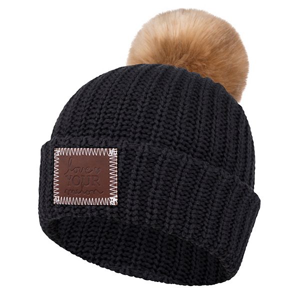 Love Your Melon Pom Beanie