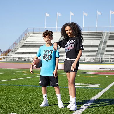 Girls 7-16 Nike 3BRAND "Level Up" Boxy Tee by Russell Wilson