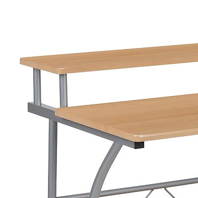 Flash furniture clifton white computer desk store