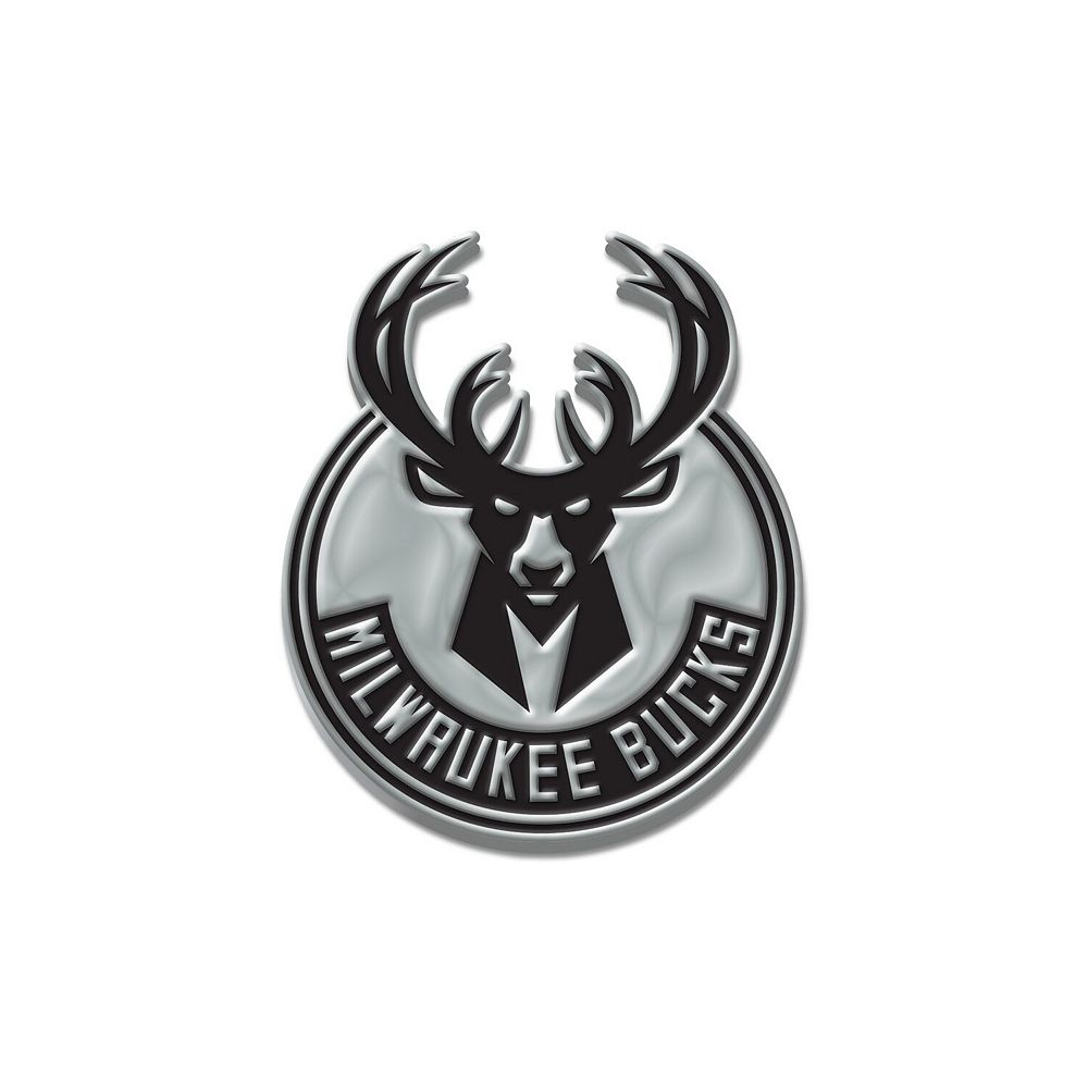 WinCraft Milwaukee Bucks Team Chrome Car Emblem
