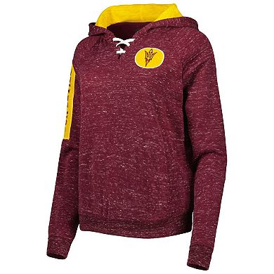 Women's Colosseum Maroon Arizona State Sun Devils The Devil Speckle ...