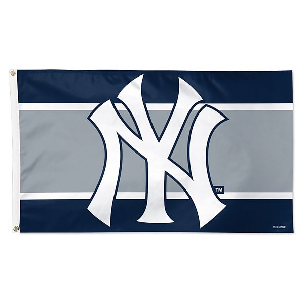 WinCraft New York Yankees 3' x 5' Horizontal Stripe Deluxe Single-Sided ...