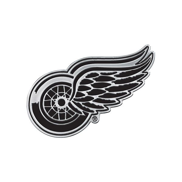 WinCraft Detroit Red Wings Team Chrome Car Emblem
