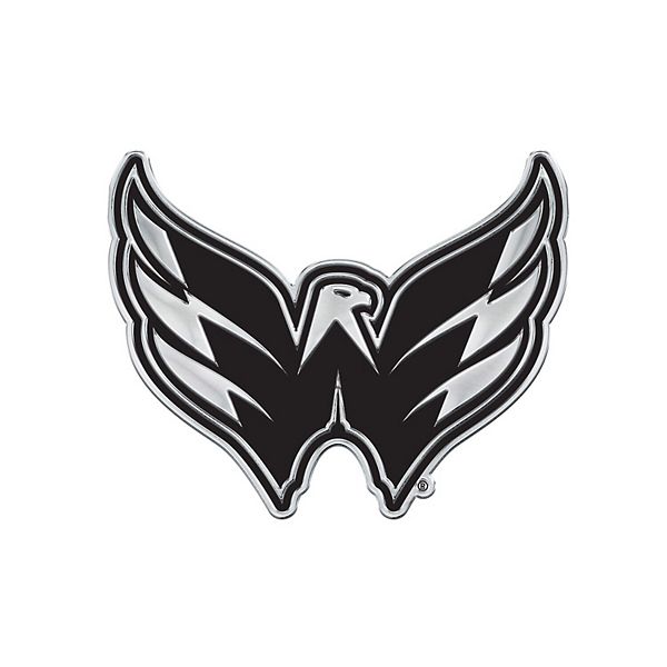 WinCraft Washington Capitals Team Chrome Car Emblem