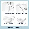Corelle Urban Arc 16-pc. Dinnerware Set