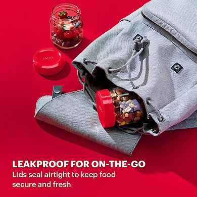 Pyrex Beyond Jars 16-oz. Glass Snack Jar Set