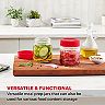Pyrex Beyond Jars 16-oz. Glass Snack Jar Set
