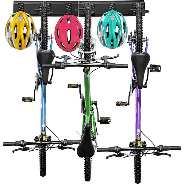 RaxGo Garage Bike Rack Wall Mount Bicycle Storage Hanger with 3 ...
