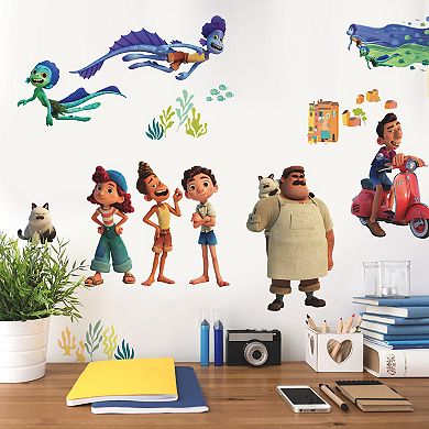 Disney / Pixar's Luca Peel & Stick Wall Decal 26-piece Set by RoomMates