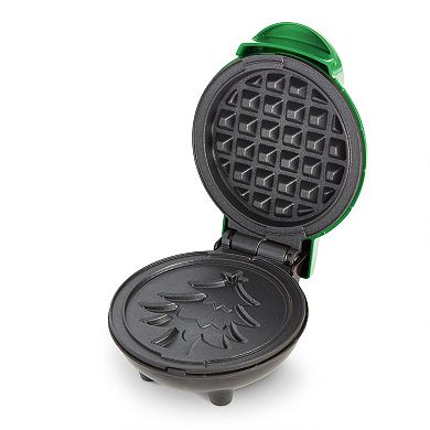 Dash Christmas Tree Mini Waffle Maker