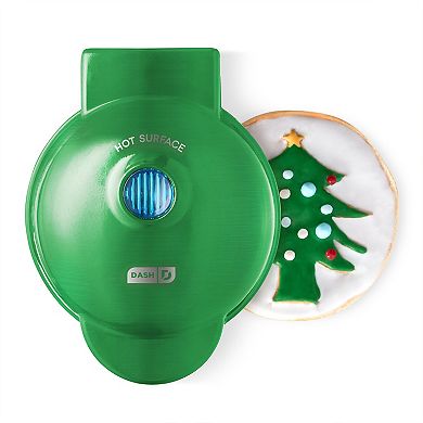 Dash Christmas Tree Mini Waffle Maker