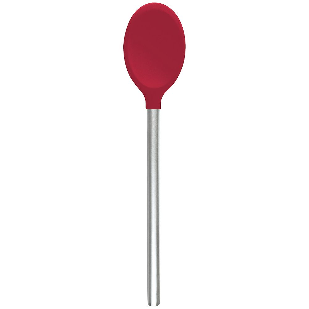 Tovolo Silicone Mixing Spoon With Stainless Steel Handle