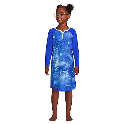 Girls 2 20 Lands End Printed Jersey Nightgown