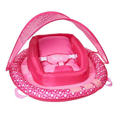 SwimWays Infant Baby Inflatable Swimming Pool Spring Float & Canopy ...