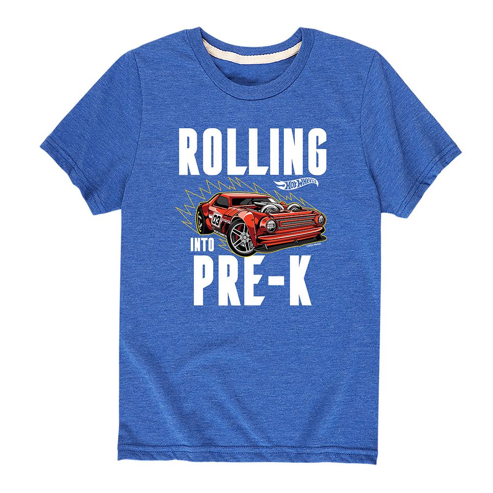Boys 8-20 Hot Wheels Rolling Into Pre-K Tee