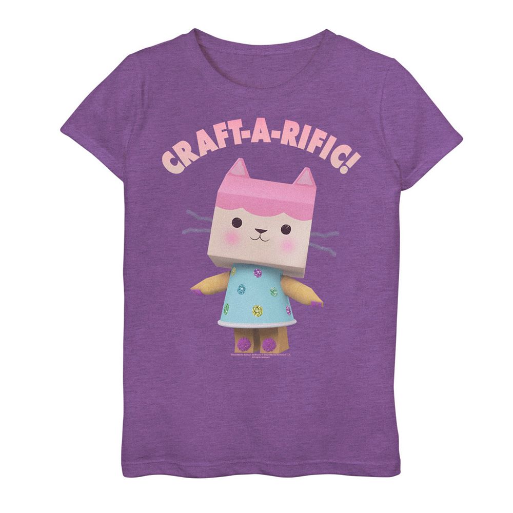 Girls 7-16 Gabby's Dollhouse Baby Box Craft-A-Rific Graphic Tee