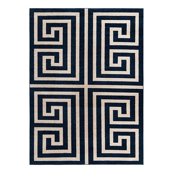 Unique Loom Greek Key Athens Rug
