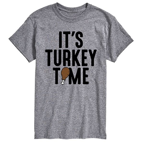 Big & Tall Its Turkey Time Tee