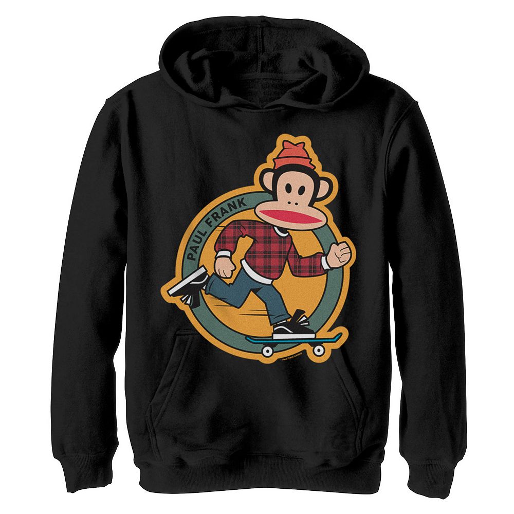 Boys 4-20 Paul Frank Head Logo Hoodie