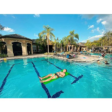 Vos 72 Inch Soft Wavy Foam UV Chlorine Resistant Water Pool Float ...