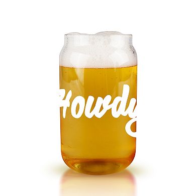 Howdy 20-oz. Bar Glass
