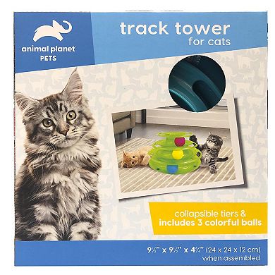 Animal Planet Tower Of Tracks Cat Toy