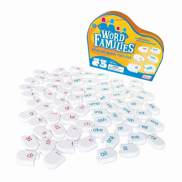 Junior Learning Word Families Bringing Words Together Building Block Game