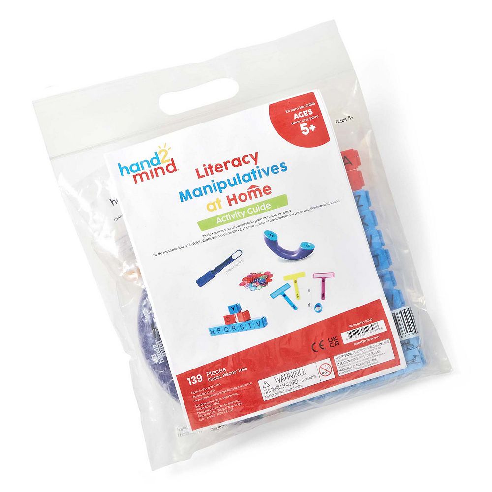 hand2mind Literacy Manipulatives at Home Kit