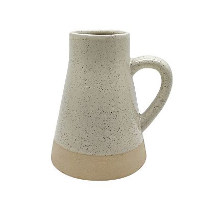 Everyday Decor Ceramic Decorative Pitcher Table Decor