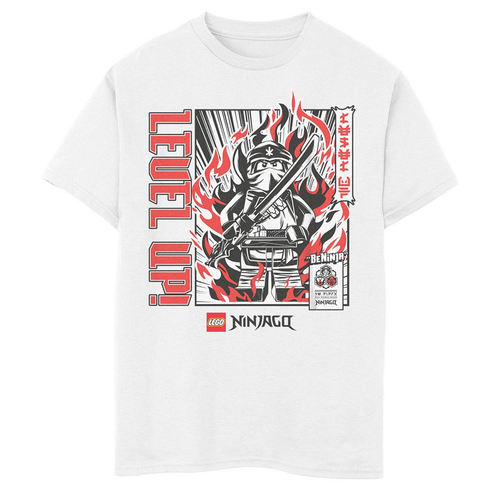 Boys 8-20 Lego Ninjago Level Up Ninja Be Ninja Graphic Tee