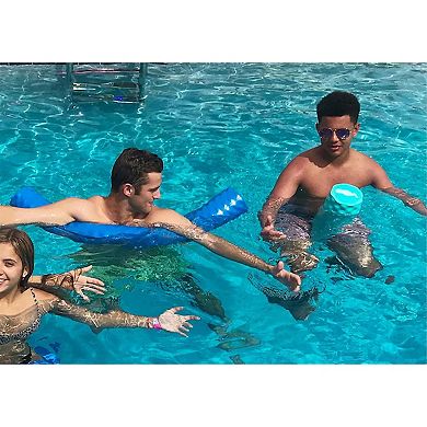 Vos Mega Noodle 45 Inch 1 Seat Foam Water Swimming Pool Support Float, Blue