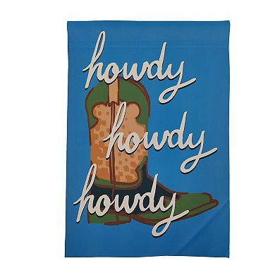 Sonoma Goods For Life® Howdy Howdy Howdy Garden Flag