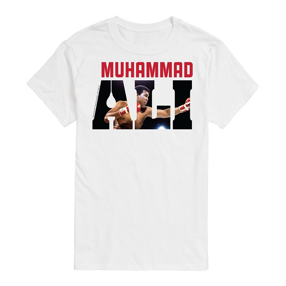 Big & Tall Muhammad Ali Photo Fill Tee