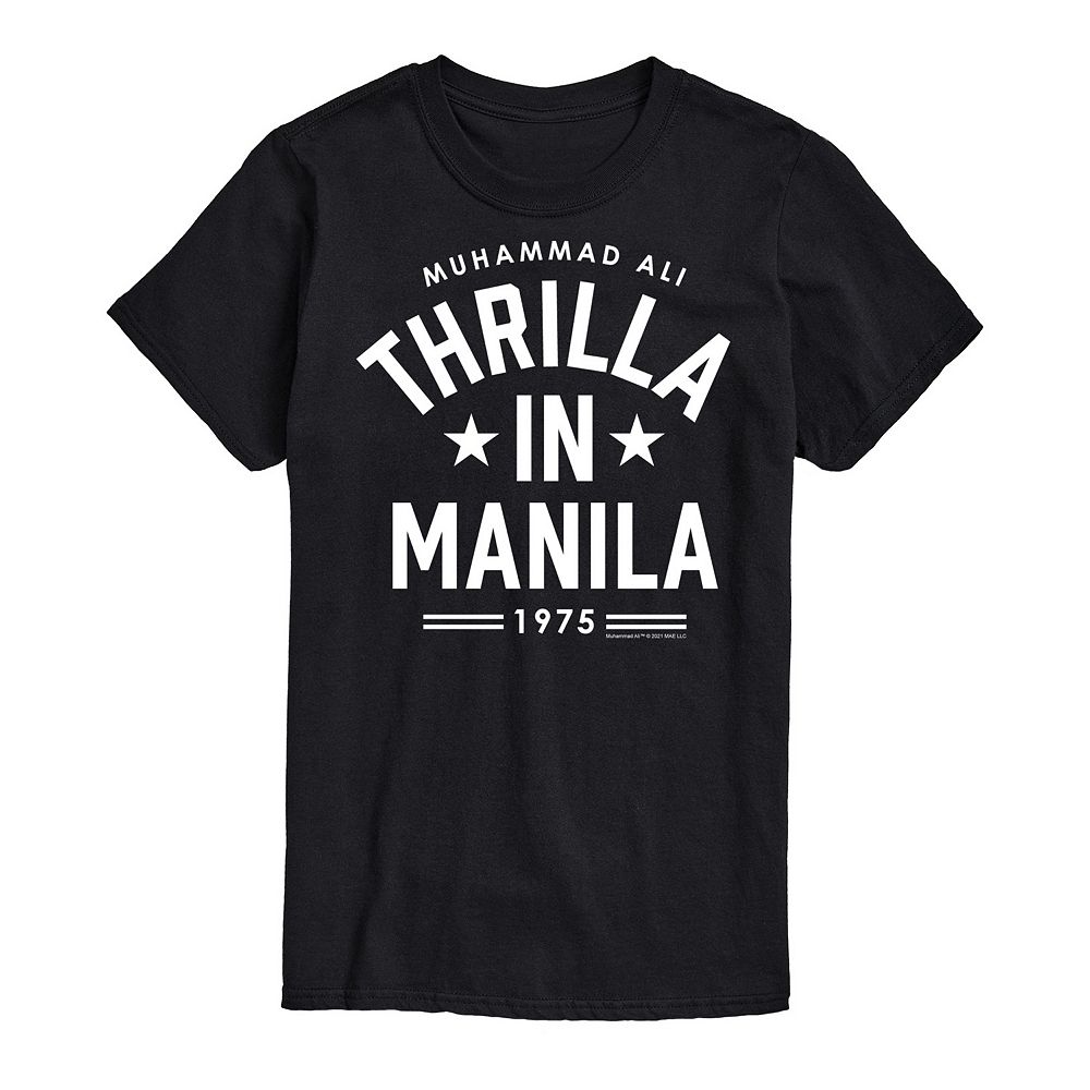 Big & Tall Muhammad Ali Thrilla In Manila 1975 Tee