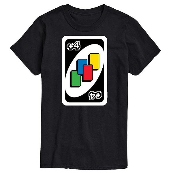 Big & Tall UNO Draw Four Tee