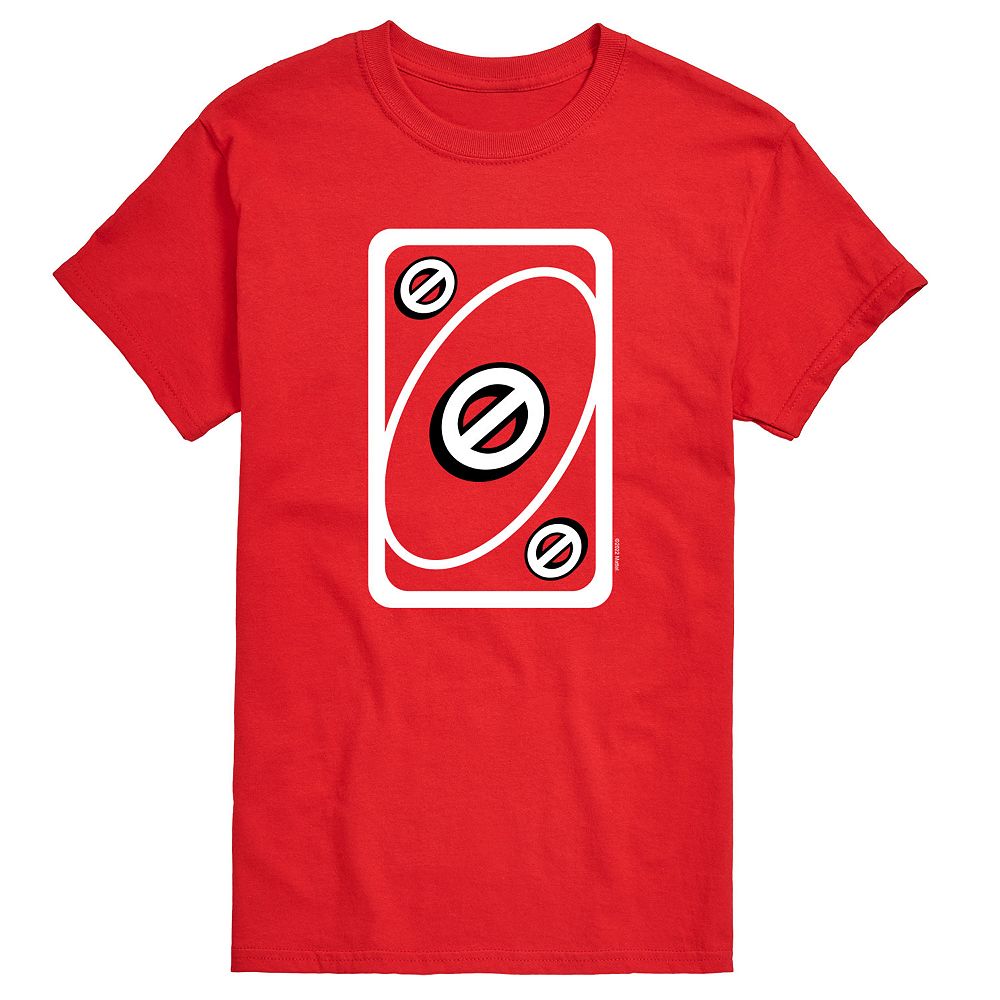 Big & Tall UNO Red Skip Tee