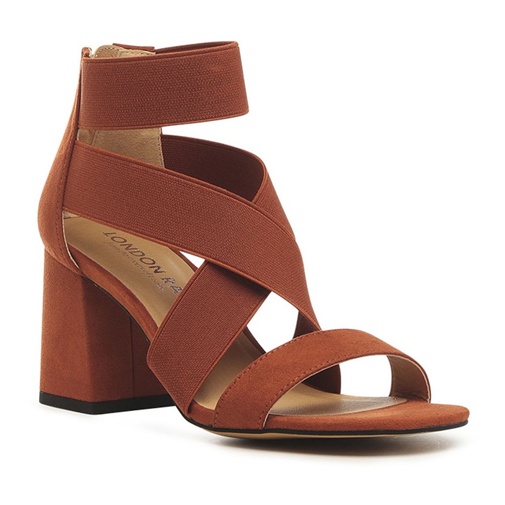 London Rag Benicia Women's Block Heel Sandals