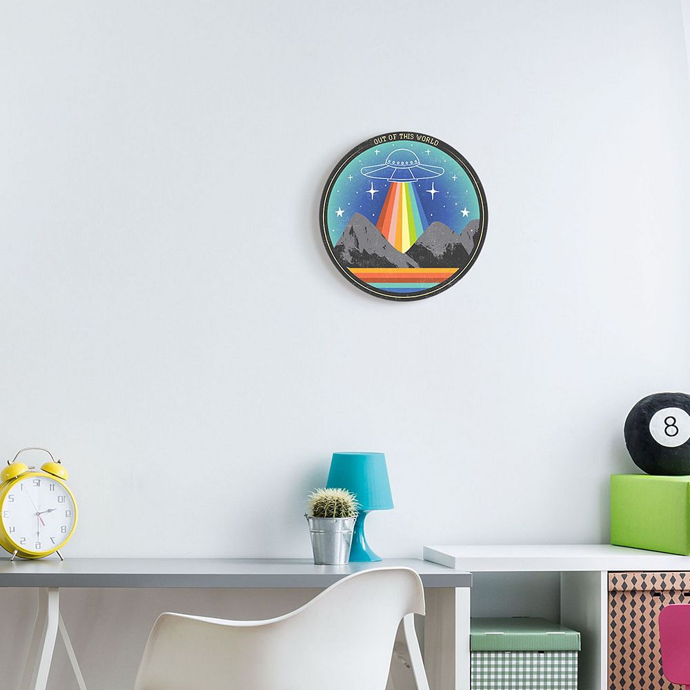 Stupell Home Decor Out Of This World Spaceship UFO Wall Decor