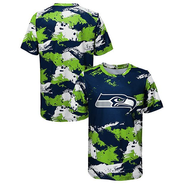 Green Seahawk Pattern