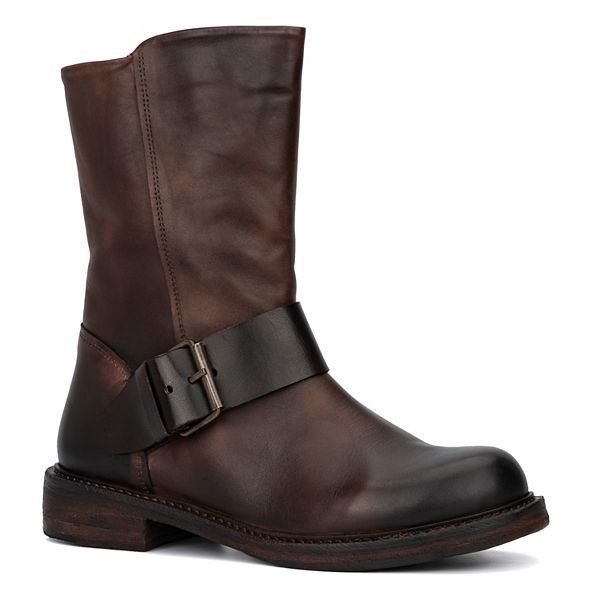 Vintage Foundry Co Anya Womens Leather Ankle Boots