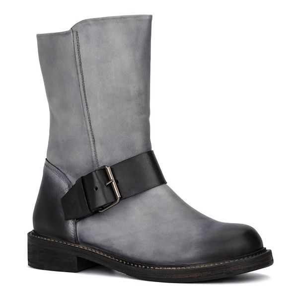 Vintage Foundry Co Anya Womens Leather Ankle Boots