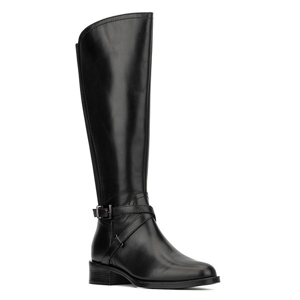 Vintage Foundry Co Rachel Womens Leather Knee High Boots